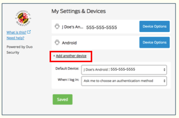 Add a Multi-Factor Authentication Method or Device - - IT Service Desk